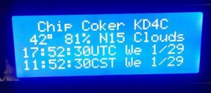 Add Weather to Your Ham Clock – KD4C's Ham Radio Waves